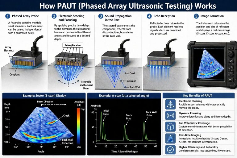 Phased Array Ultrasonic Testing (PAUT): Principle, Applications ...